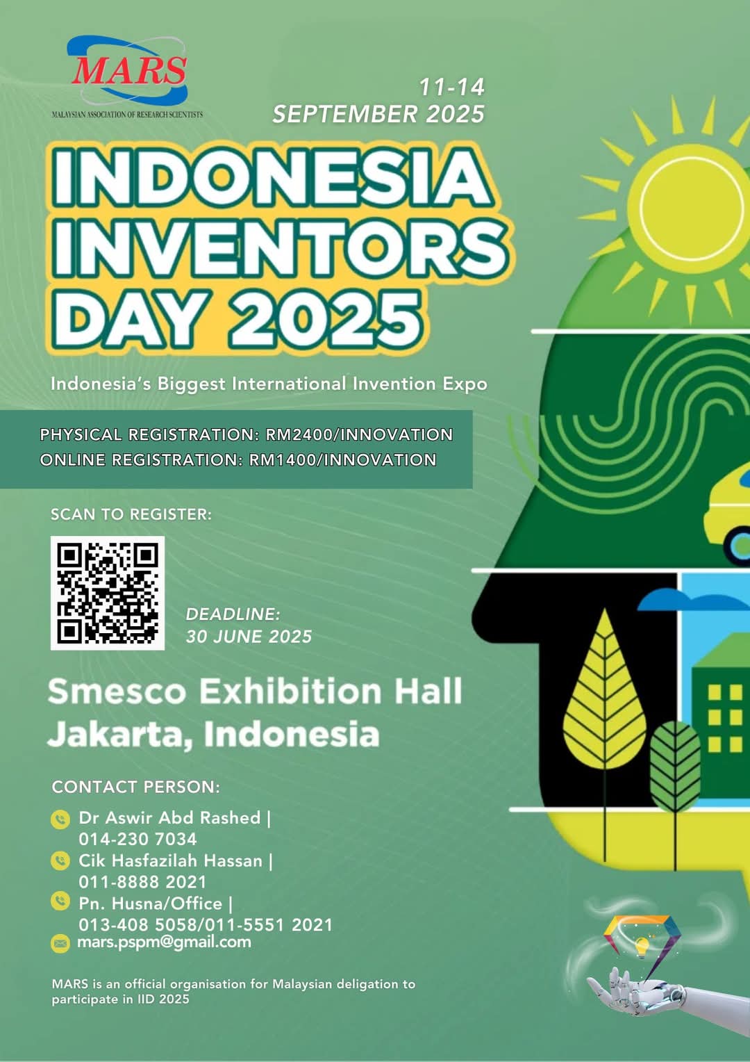 Indonesia Inventors Day (IID) 2025 at Jakarta - MARS Official Website